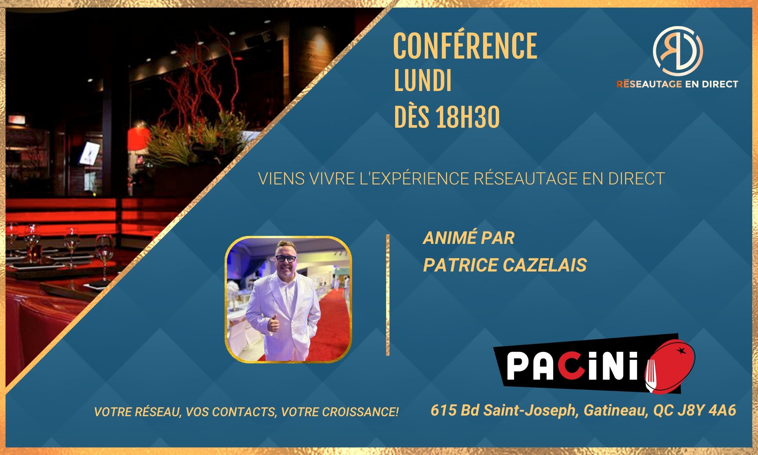 Évènements from 21 septembre – 13 novembre › Évènements en Présentiel ...