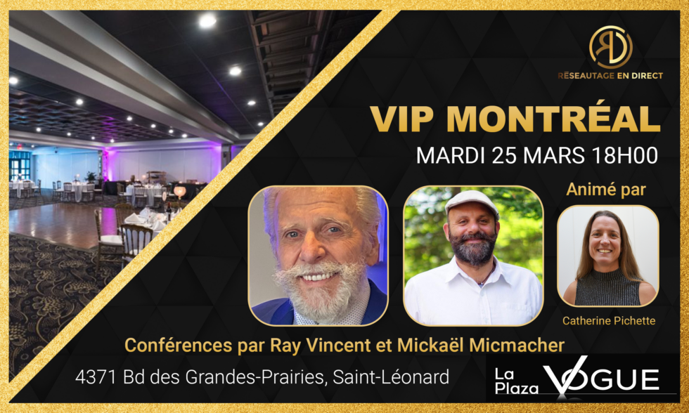 RED VIP MTL - Réseautage en direct