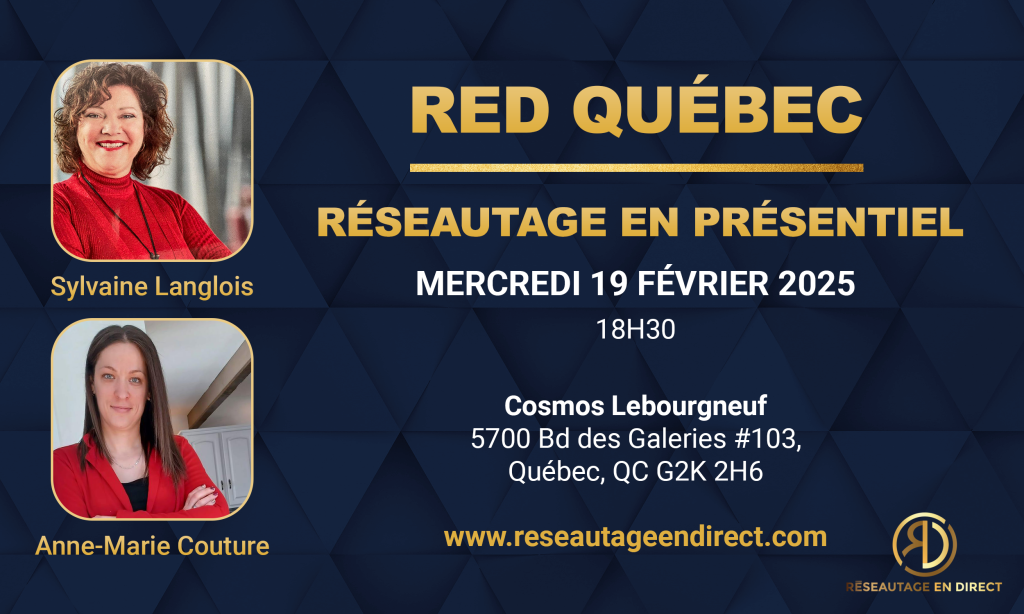 RED QUÉBEC - Réseautage en direct