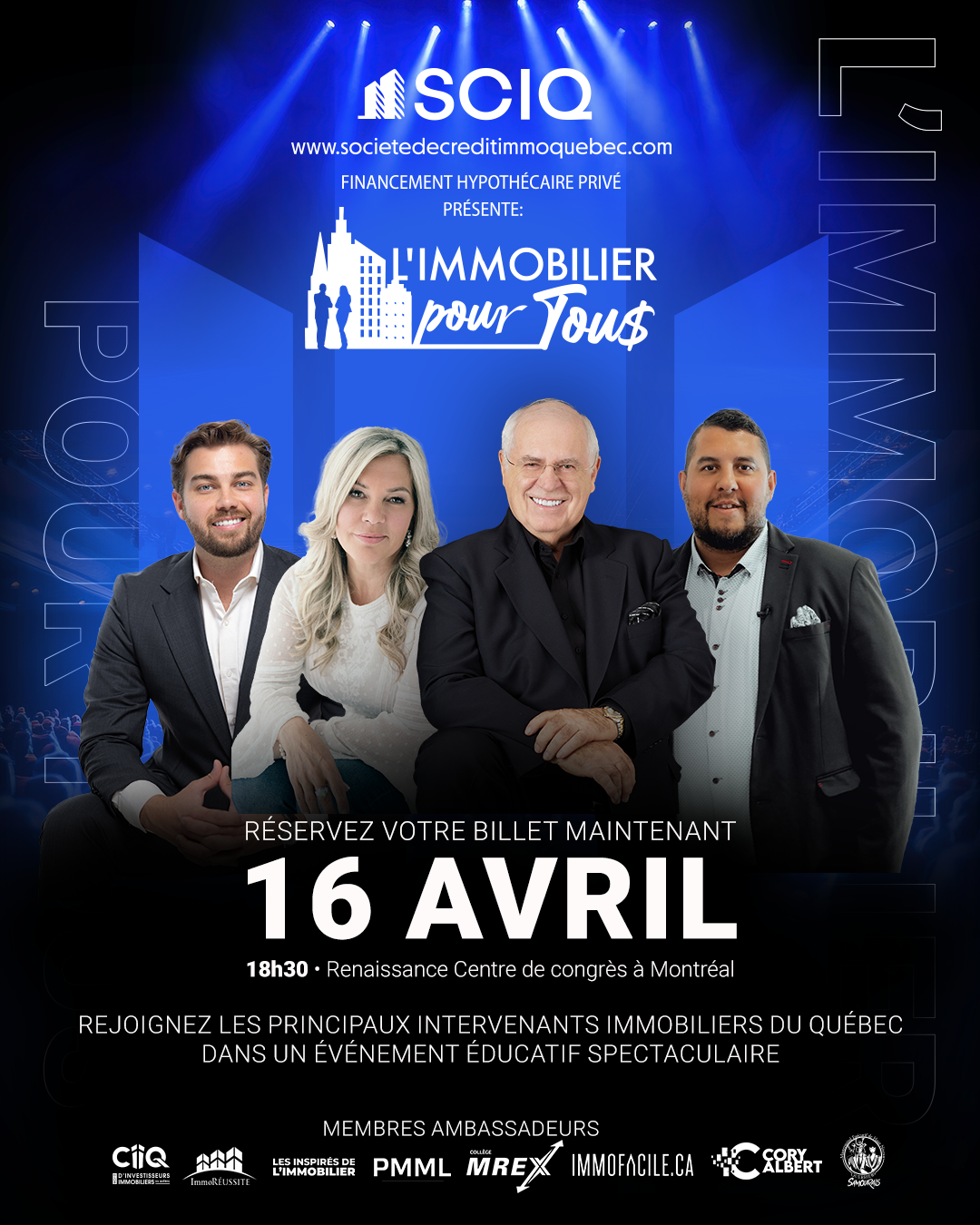 L’Immobilier pour Tous - Réseautage en direct