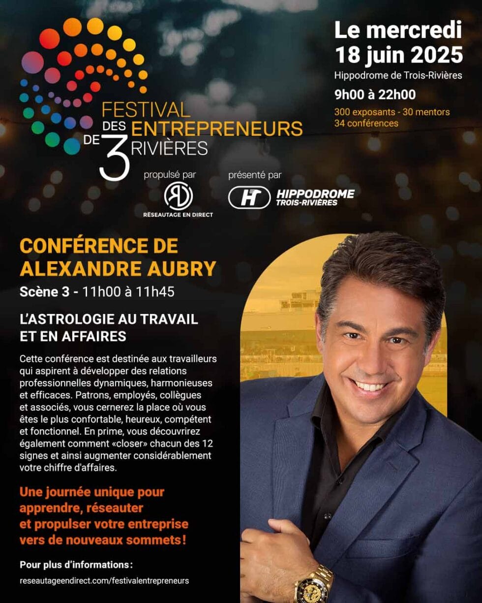 Festival des entrepreneurs de Trois-Rivières - Réseautage en direct