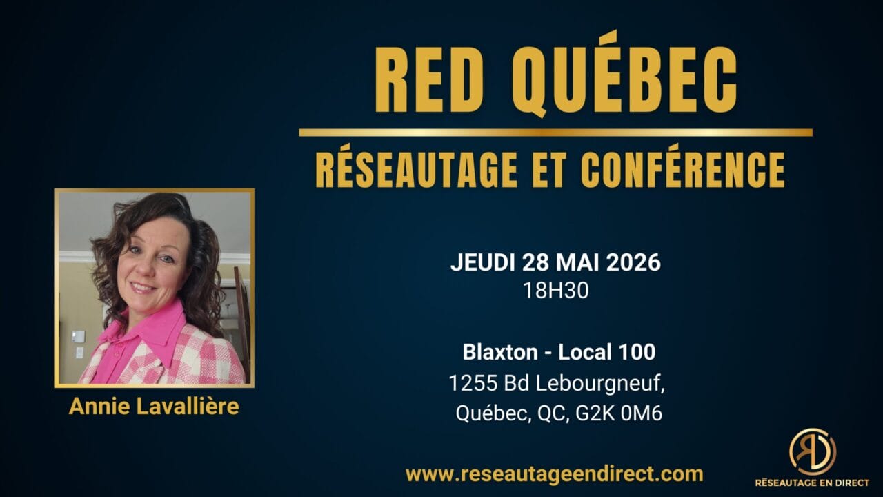 RED QUÉBEC - Réserve Ici - Réseautage en direct